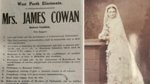 Edith Dircksey Cowan: Australia’s first female parliamentarian ...